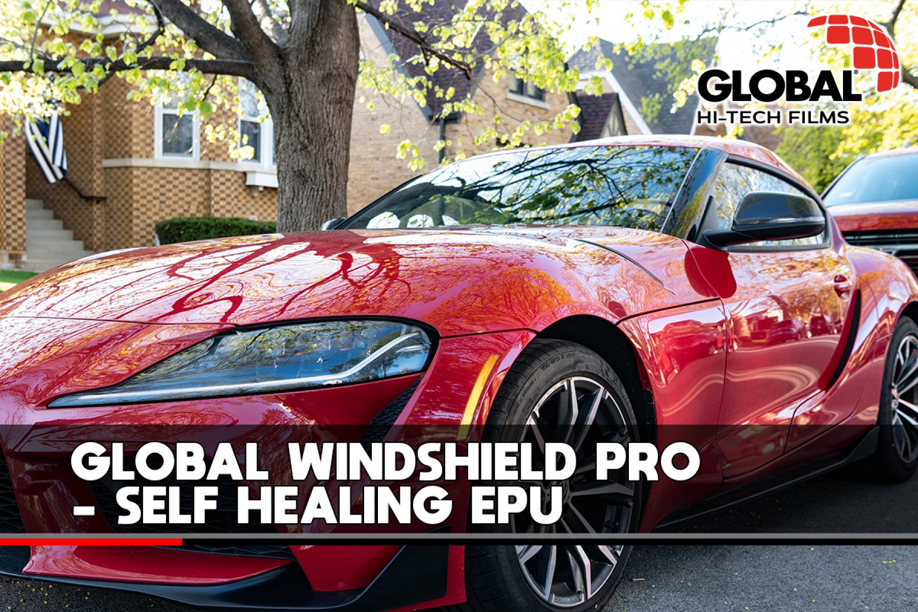 GLOBAL WINDSHIELD PRO - SELF-HEALING EPU, WINDSHIELD PROTECTION FILM, 1 ...